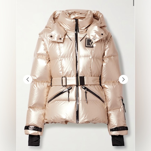 RUDSAK | Jackets & Coats | Rudsak Gold Puffer Jacket With Buckle | Poshmark